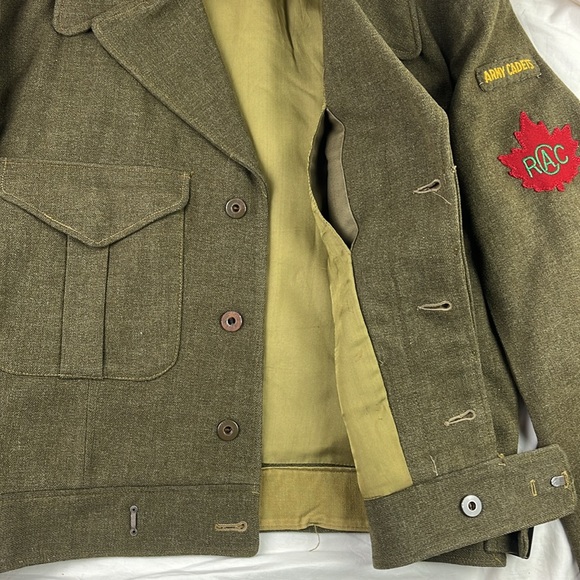 Vintage | Jackets & Coats | 955 Royal Canadian Army Cadets Od Green ...
